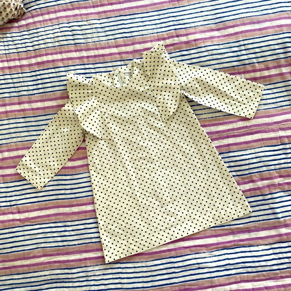 Motoreta | Dresses | Motoreta Black And White Dotted Dress | Poshmark